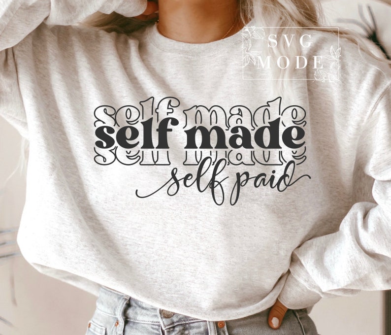 Self Made SVG PNG PDF Small Business Mom Svg Boss Mom Svg - Etsy