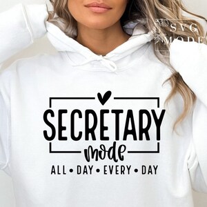 One Loved Secretary SVG PNG, Best Secretary Svg, Secretary Appreciation ...