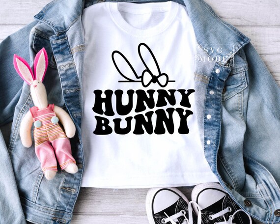 Hunny Bunny SVG PNG PDF Happy Easter Svg Bunny Svg Kids | Etsy