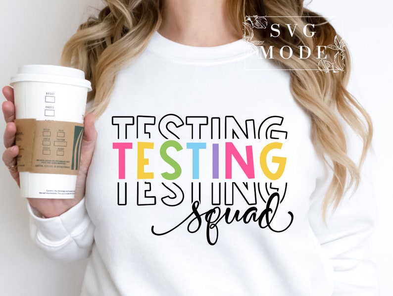Test Day Teacher Shirt SVG PNG PDF, Testing Squad Svg, Test Day Svg ...