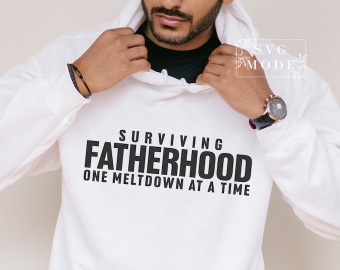 Surviving Fatherhood SVG, Funny Dad Svg, Dad Svg, Father Svg, Fathers ...
