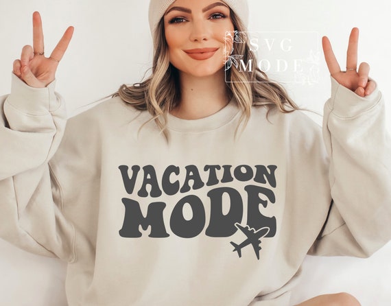Vacay Mode on SVG PNG PDF Family Vacation Svg Vacay Svg - Etsy