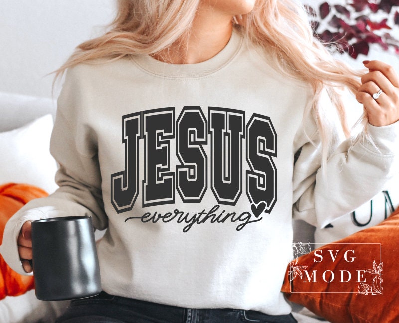 Jesus Alles SVG PNG, Christliche SVG, Religiöse geschnittene Datei ...