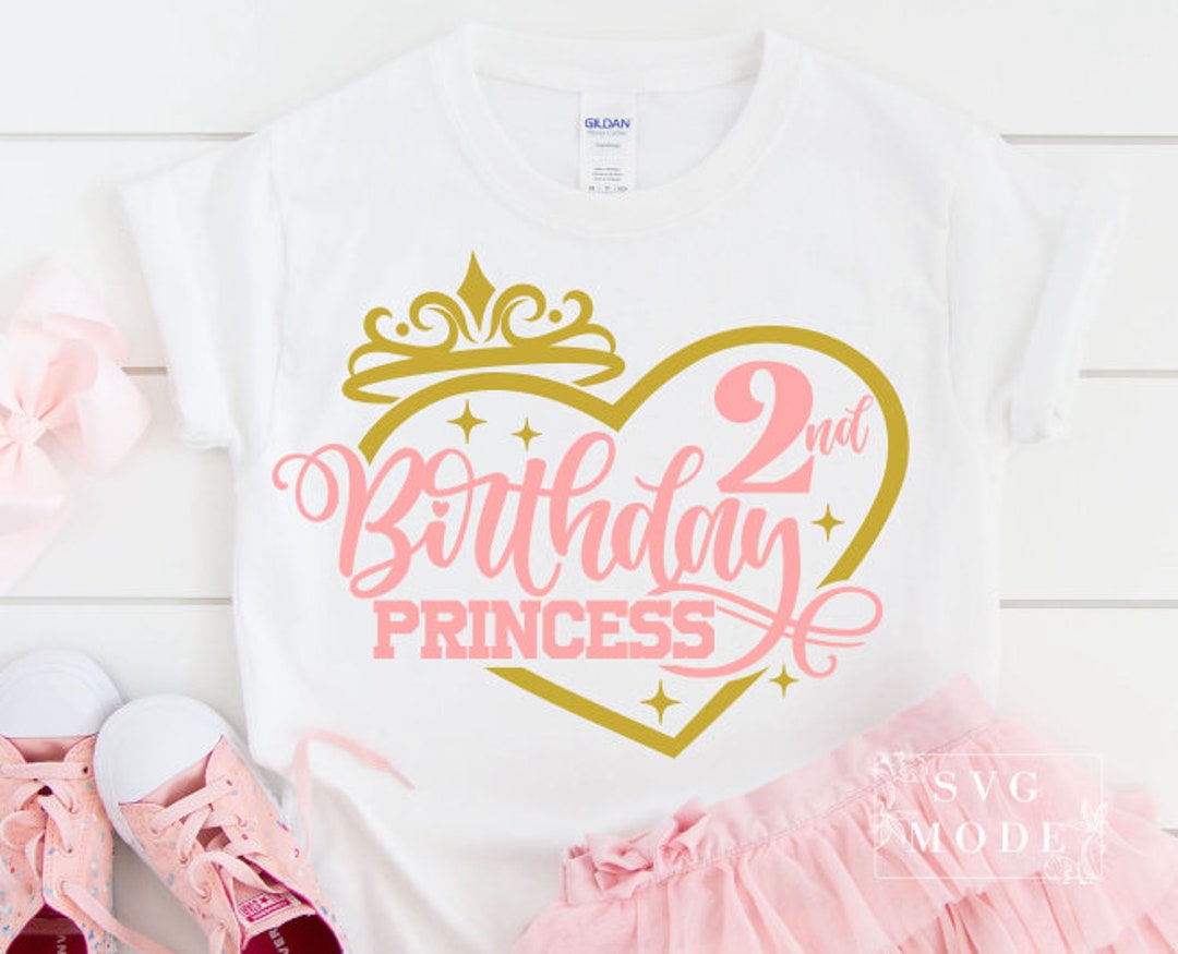 Second Birthday SVG PNG PDF , 2nd Birthday Svg, Birthday Svg, Second ...