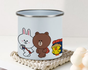 Line Friends Brown - Etsy