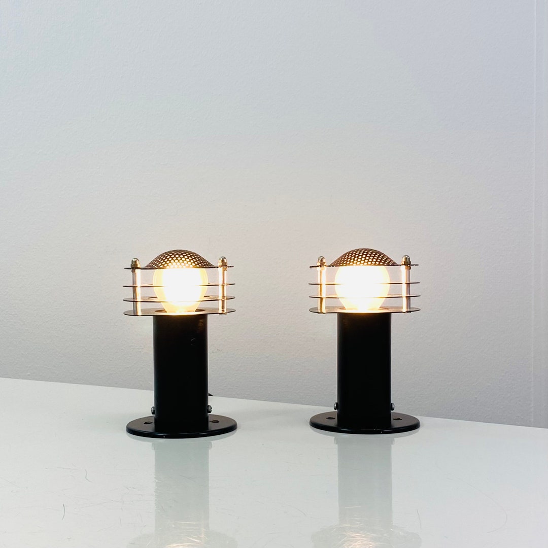 A Pair of Minimalistic 1980s Wall Lamps by Abo Randers - Etsy