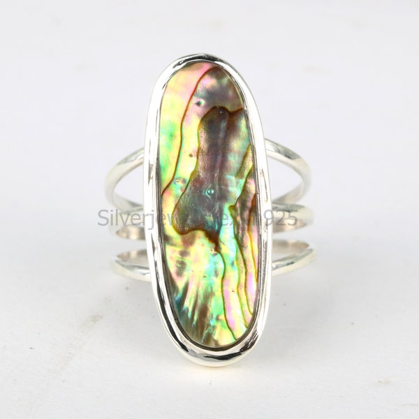 Abalone Ring - Etsy