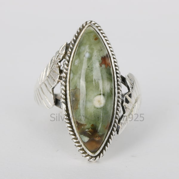 Jasper Ring - Etsy