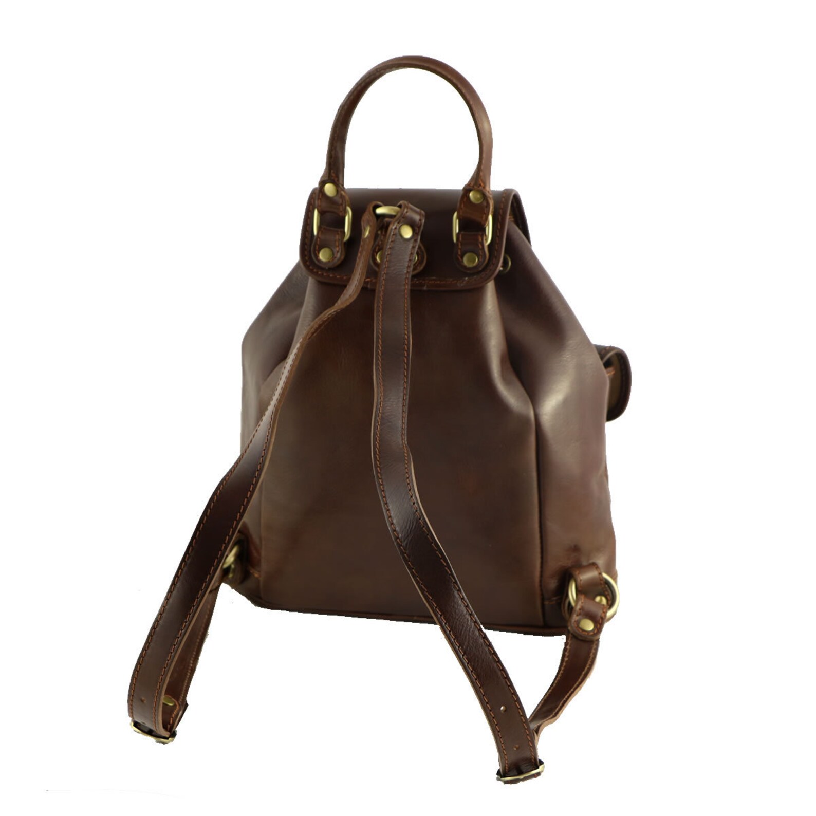 Leather Backpack 0001 Luxury Black - Etsy