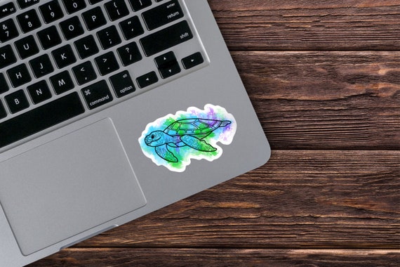 Paper Laptop Sticker Water Bottle Decal MacBook Sticker Ipad Sticker ...