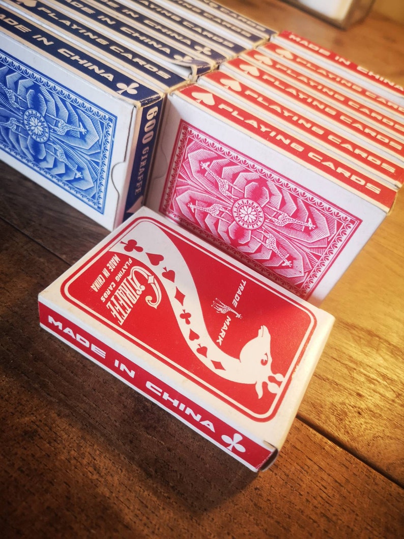 Retro 1970s Playing Cards in Used Condition Made in Shanghai, China ...