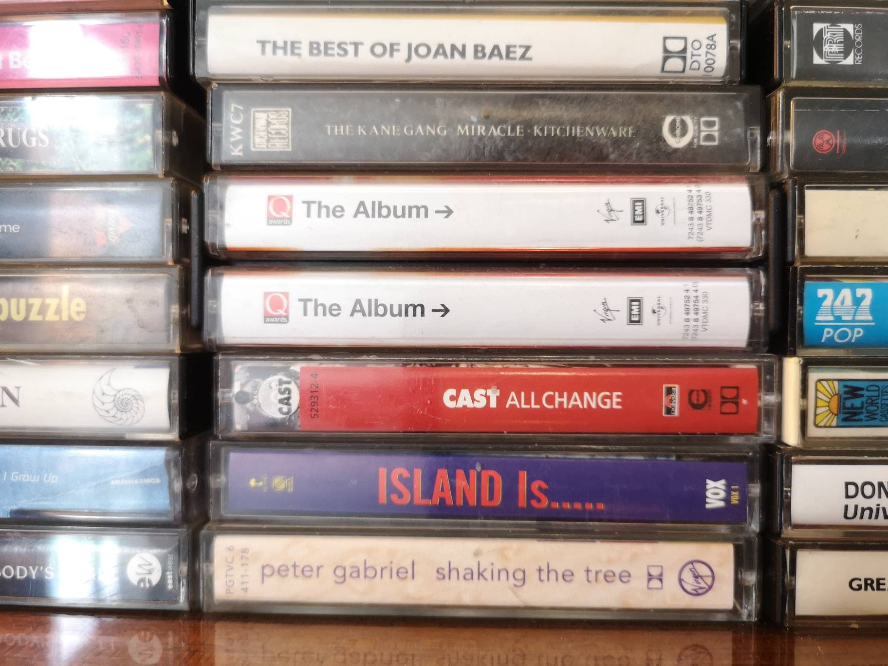 Vintage Cassette Tape Collection, 60 Original Prerecorded Tapes Many ...