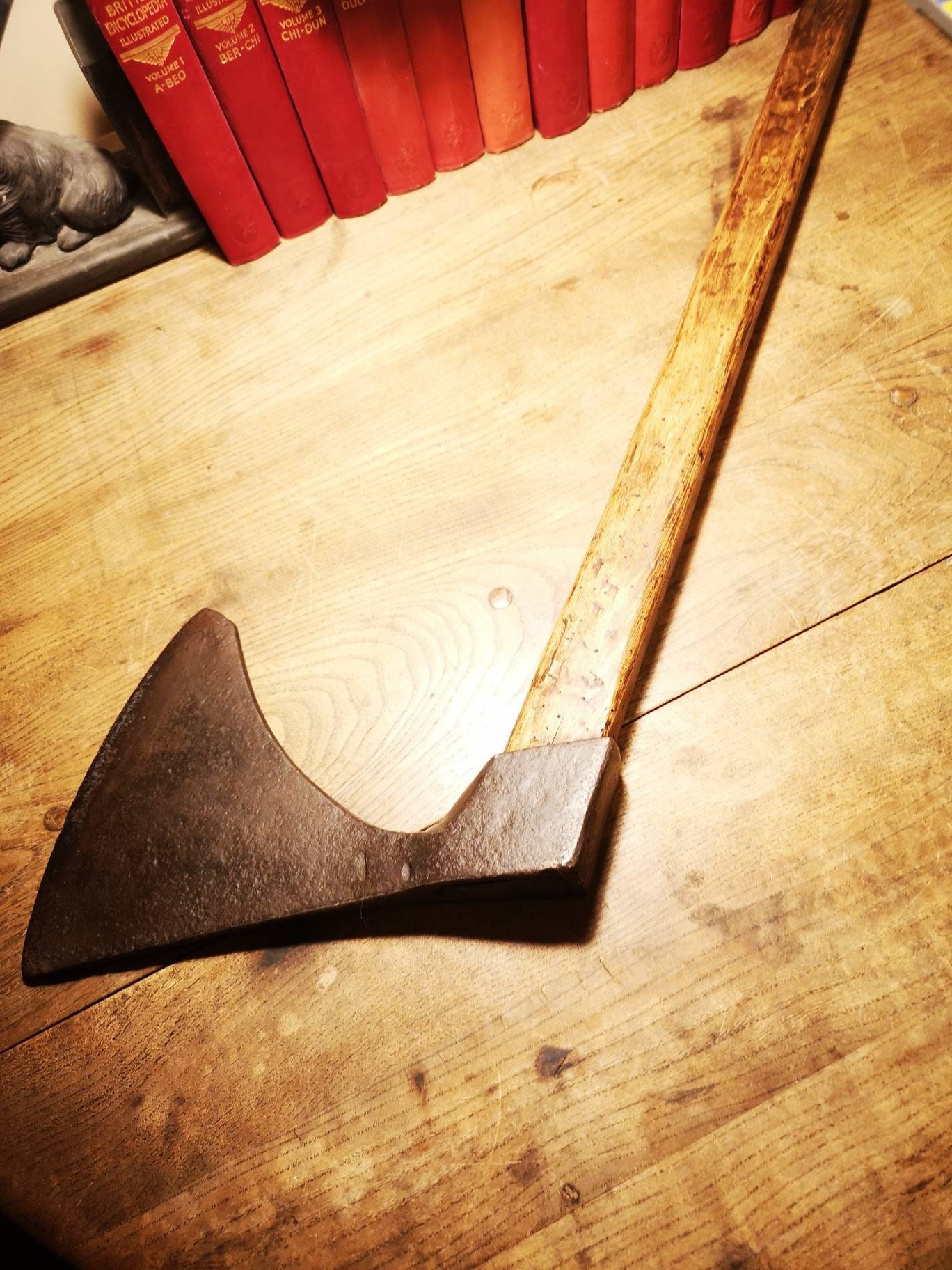 Rare Antique Axe of European Origin Executioner Style Prop Reenactment ...