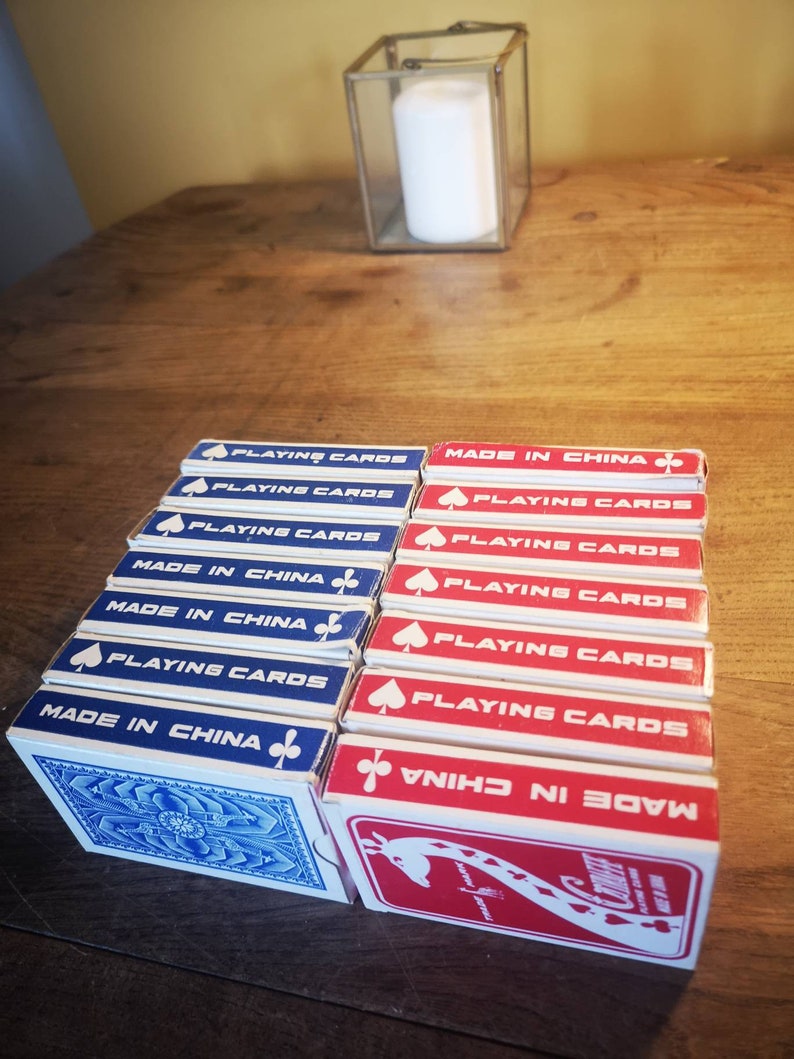 Retro 1970s Playing Cards in Used Condition Made in Shanghai, China ...