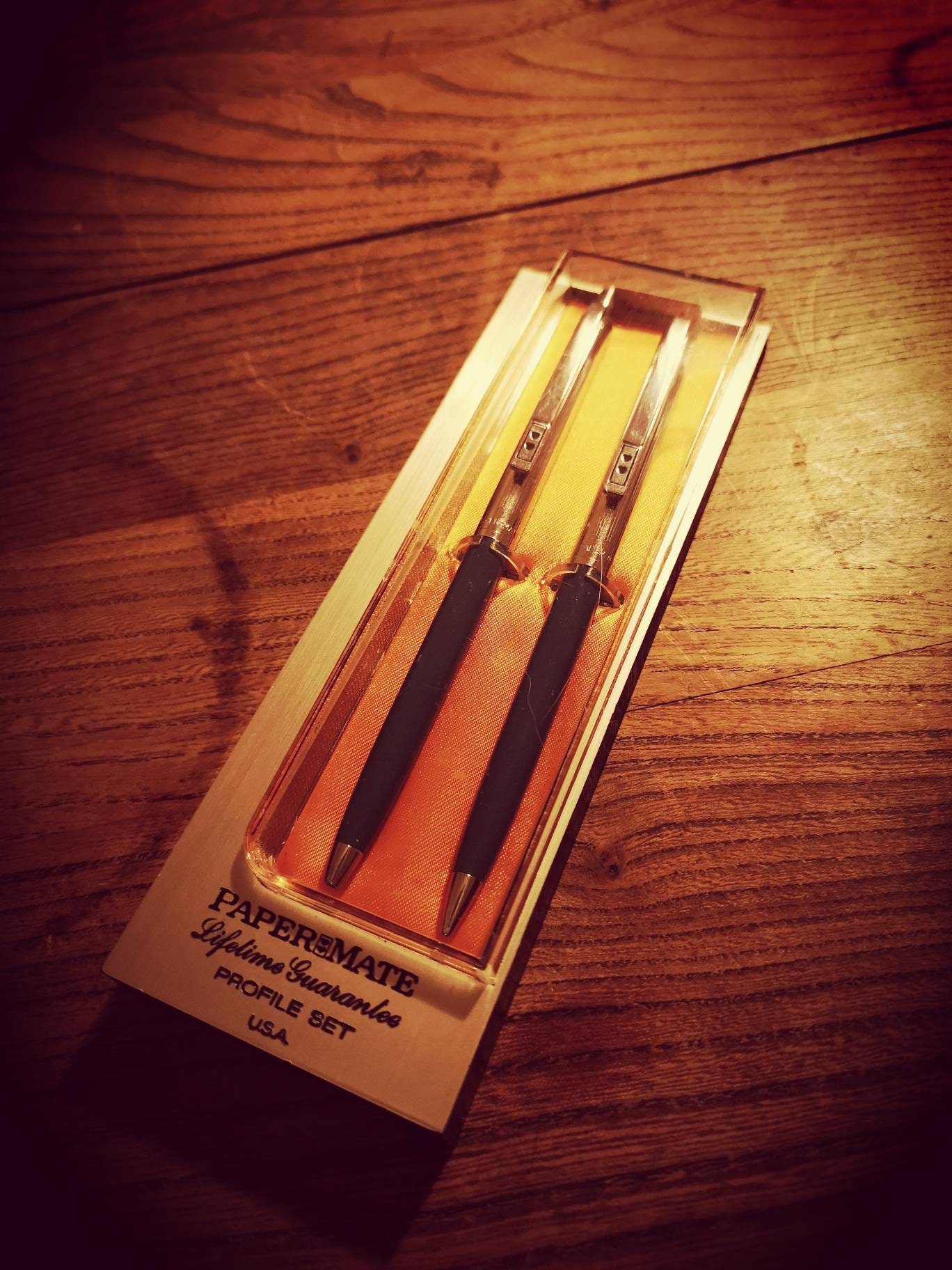 Genuine Time Warp Vintage Paper Mate Pen Set Paper Mate Profile USA - Etsy