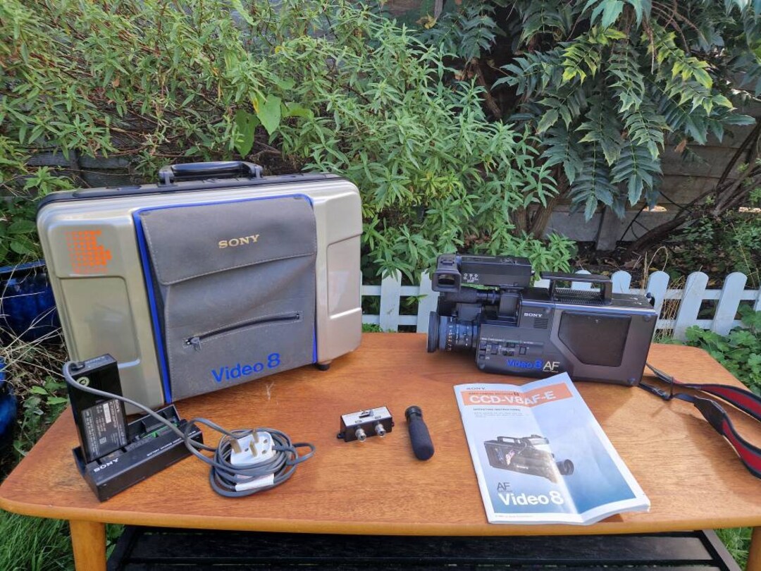 Sony CCD-V8AF-E Video 8 Video Camera Recorder - Etsy