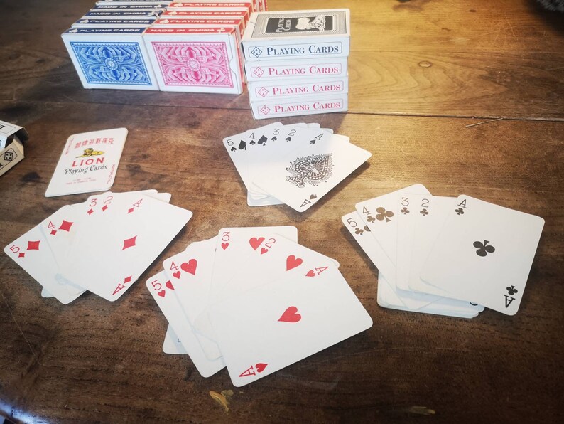 Retro 1970s Playing Cards in Used Condition Made in Shanghai, China ...
