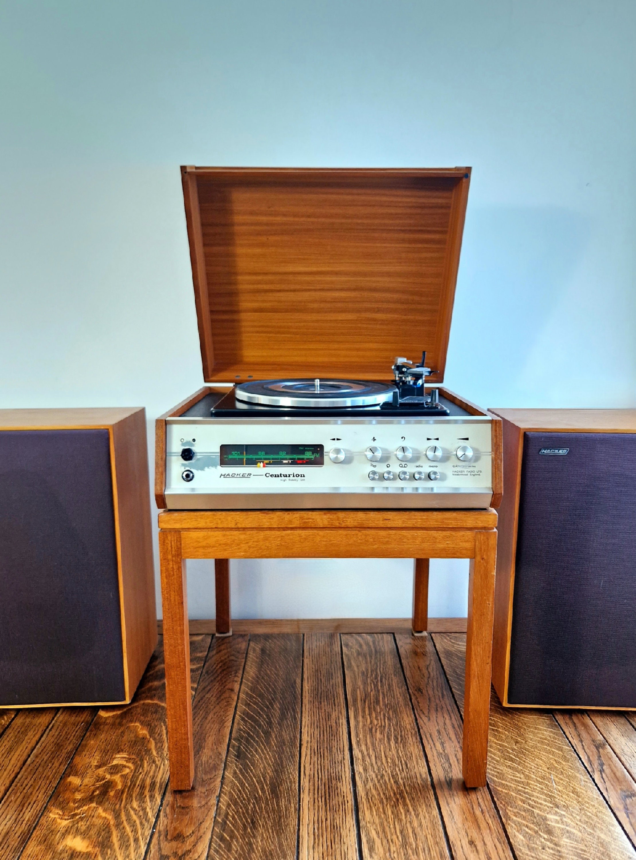 1970's Hacker Centurion Record Player Hifi Unit With Speakers GWO - Etsy