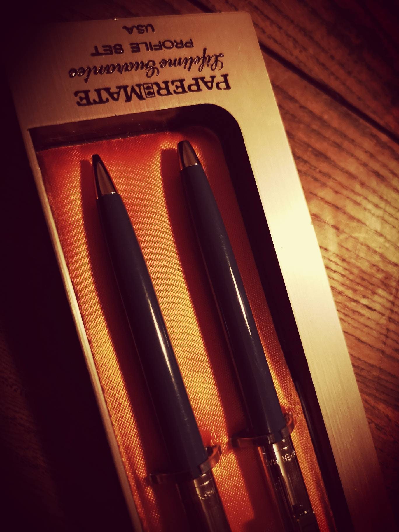 Genuine Time Warp Vintage Paper Mate Pen Set Paper Mate Profile USA - Etsy