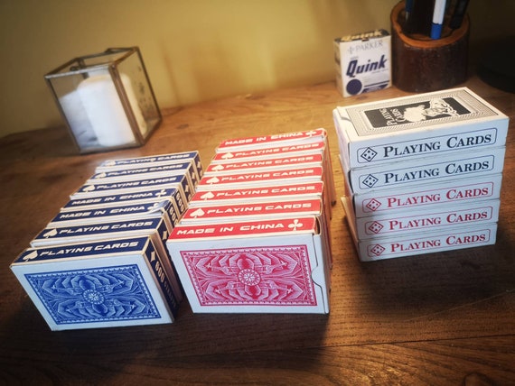 Retro 1970s Playing Cards in Used Condition Made in | Etsy