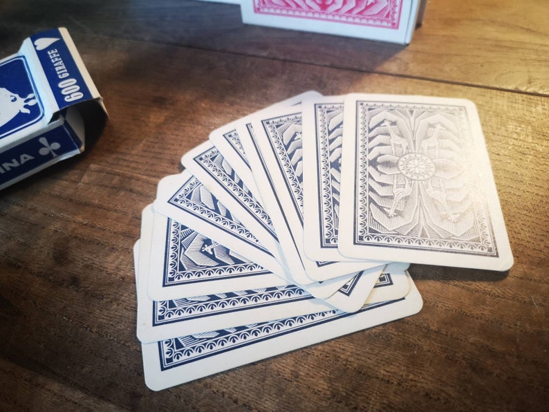 Retro 1970s Playing Cards in Used Condition Made in Shanghai, China ...