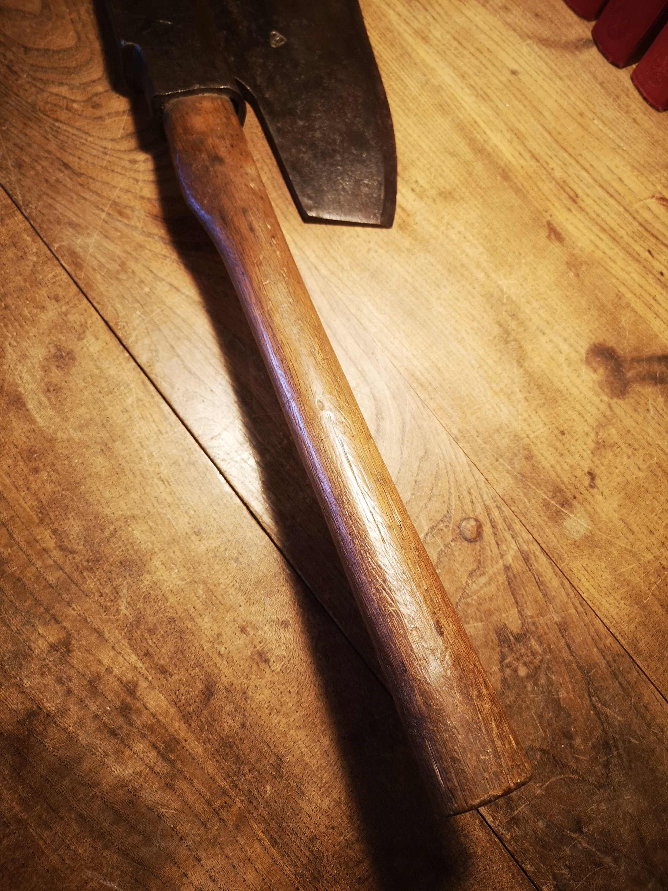 Antique Axe - European Goosewing Single Bevel Broad Axe - historic True ...