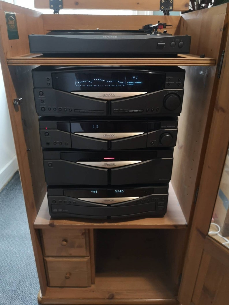 Legendary Kenwood Series 21 Record Player, CD and Cassette - 1990's ...