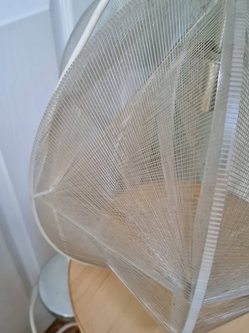 Stylish and Unusual 1960s Chrome Perspex and Nylon Thread - Etsy