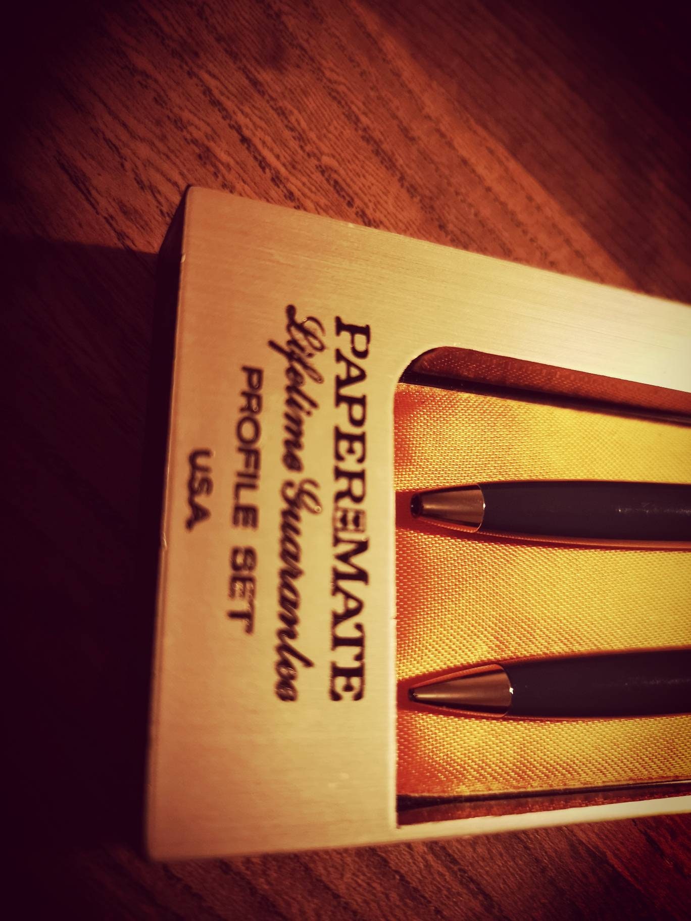 Genuine Time Warp Vintage Paper Mate Pen Set Paper Mate Profile USA - Etsy