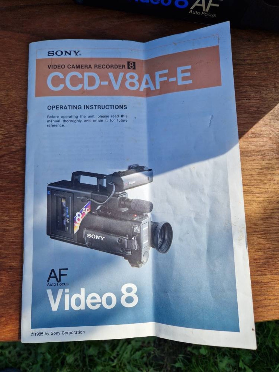 Sony CCD-V8AF-E Video 8 Video Camera Recorder - Etsy