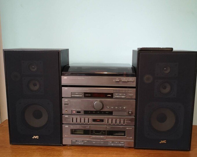 Vintage Retro 1980's JVC Midi Center - Hifi System - GWO Sounds Great ...