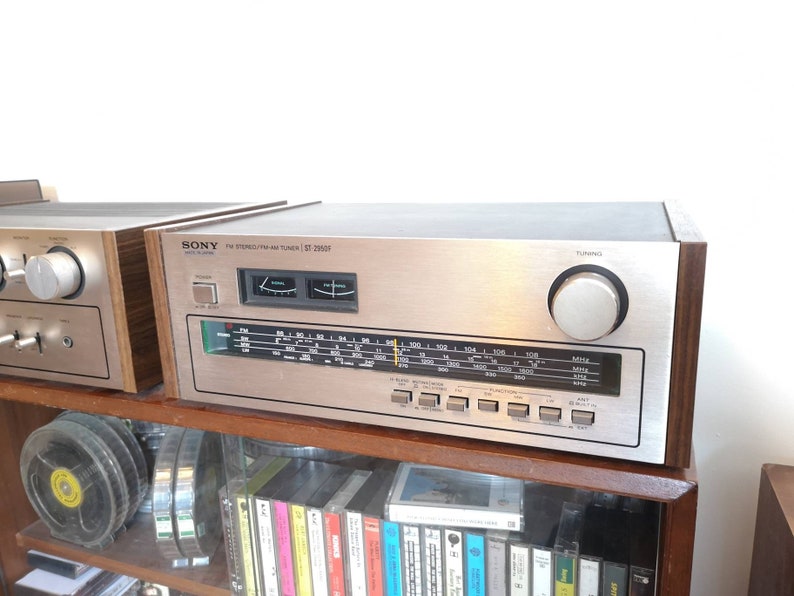 Vintage Sony TA-1630 Silver Fronted Stereo Amplifier Hi-fi With ...