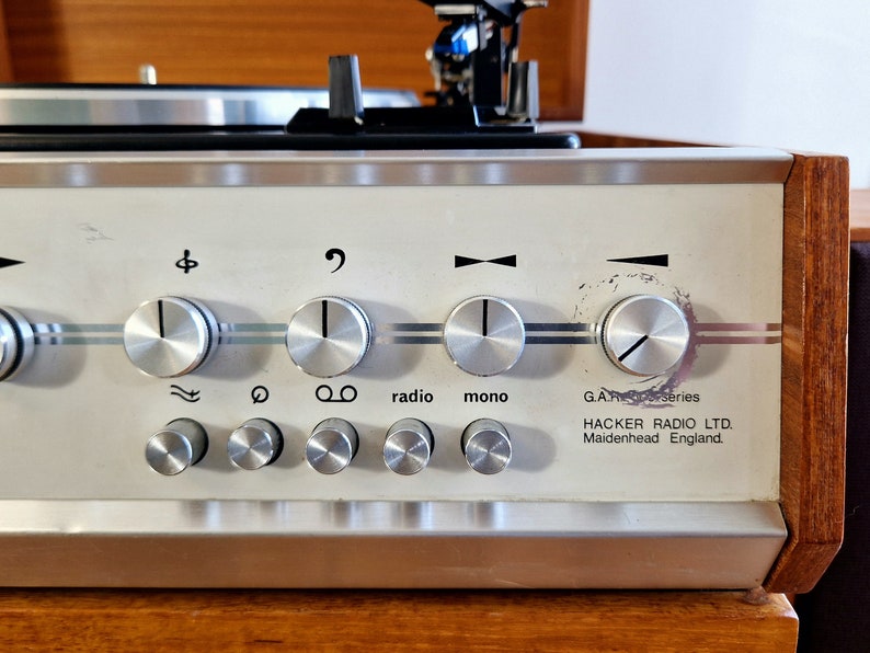 1970's Hacker Centurion Record Player Hifi Unit With Speakers GWO - Etsy