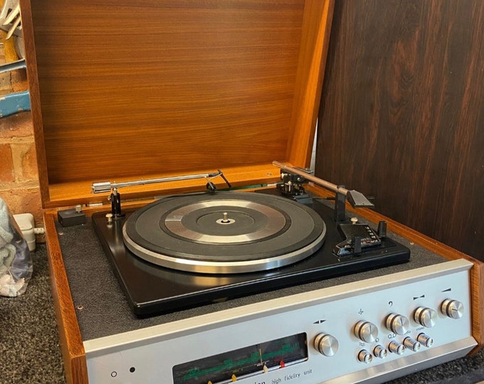 1970's Hacker Centurion Record Player Hifi Unit With Speakers GWO ...
