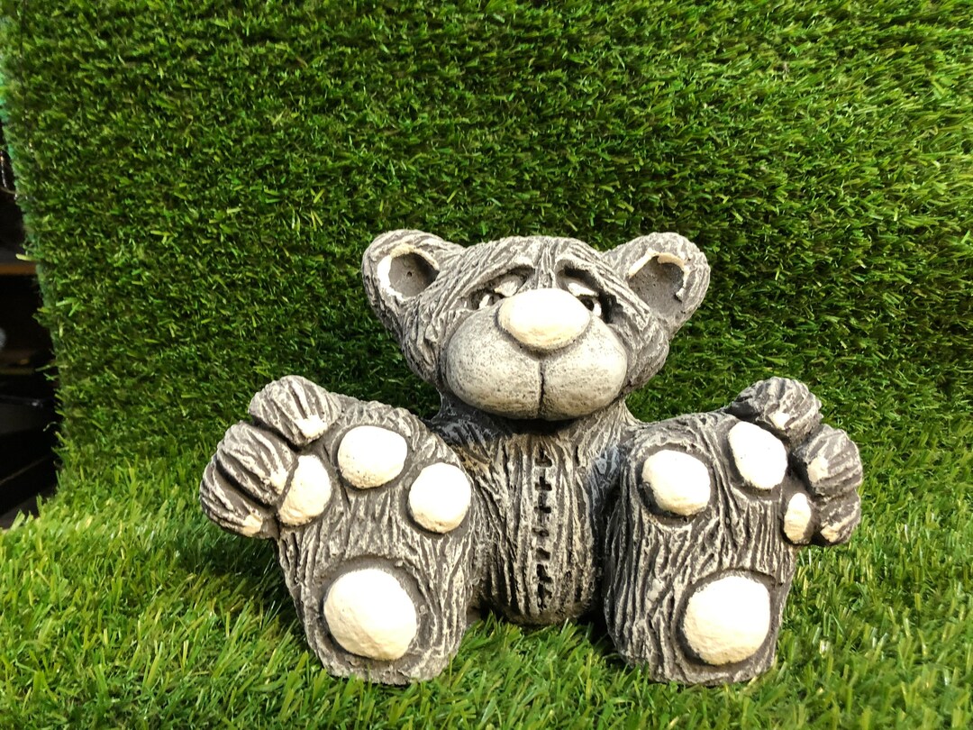 Dipped Latex Mould of Teddy Bear Ornament Suitable for Concrete or ...