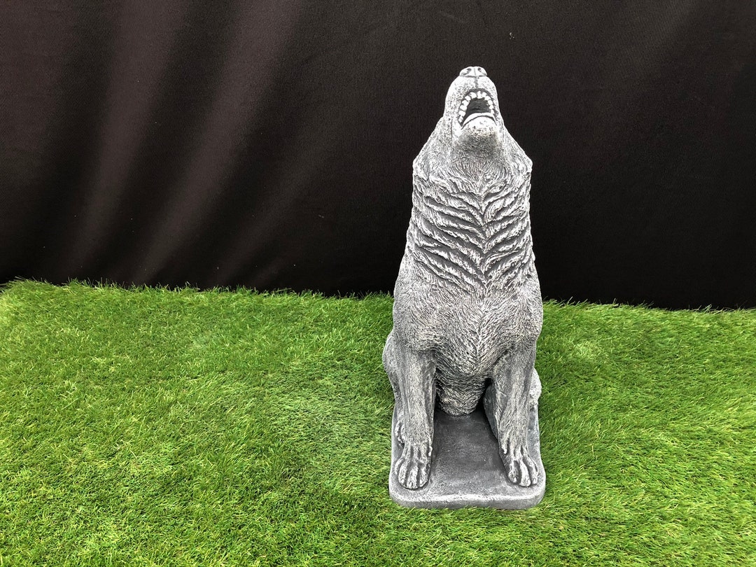 Dipped Latex Mould to Make Wolf Ornament Suitable for Concrete or ...