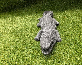 Concrete Alligator - Etsy