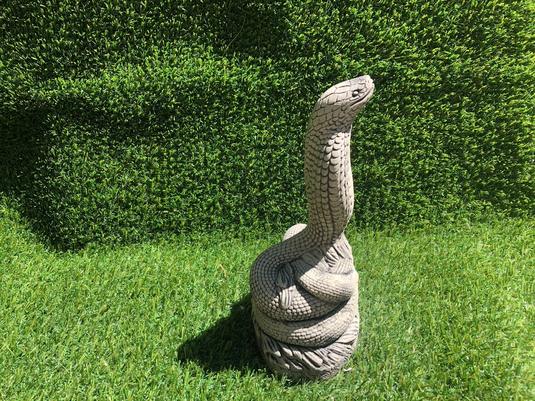 Dipped Latex Mould to Make Cobra Snake Ornament Suitable for Concrete ...
