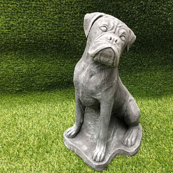 Plaster Dog - Etsy
