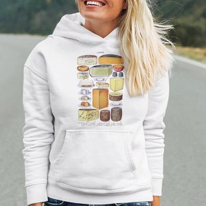 Cheese Chart Unisex Heavy Blend Hooded Sweatshirt - Etsy