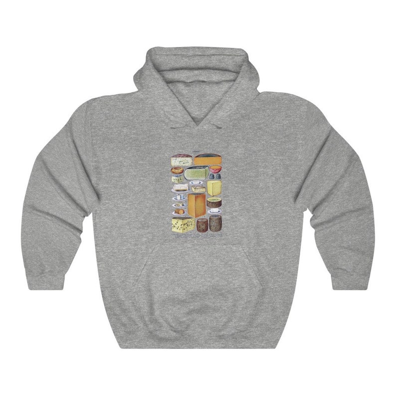 Cheese Chart Unisex Heavy Blend Hooded Sweatshirt - Etsy