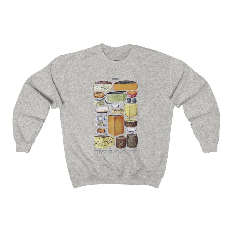 Cheese Chart Sweater Unisex Heavy Blend Crewneck Sweatshirt - Etsy