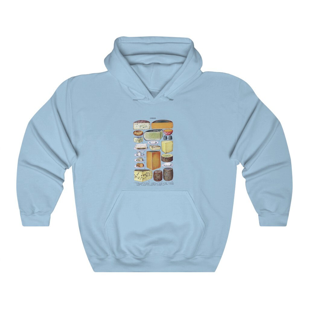 Cheese Chart Unisex Heavy Blend Hooded Sweatshirt - Etsy
