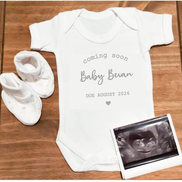 Personalised Baby Grow - Etsy UK