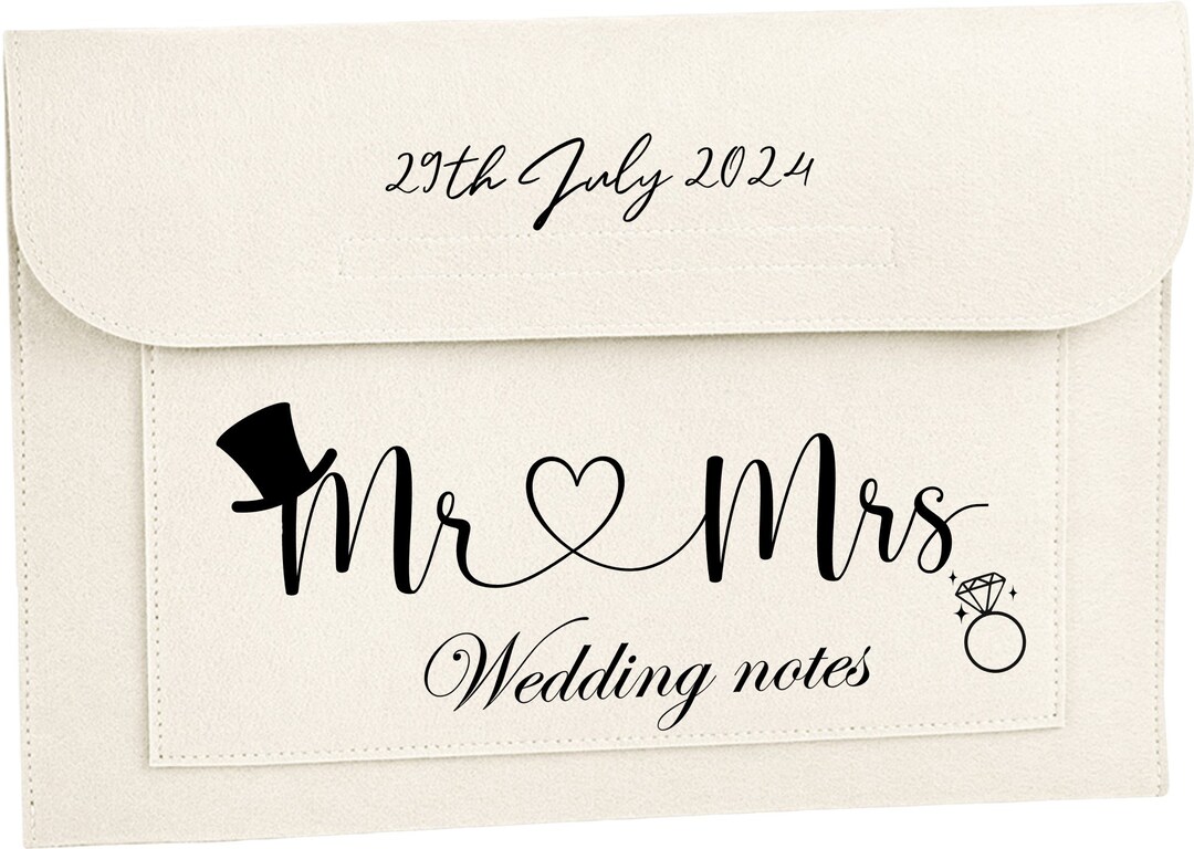 Personalised Wedding Planner, Wedding Notes, Wedding Folder, Wedding ...