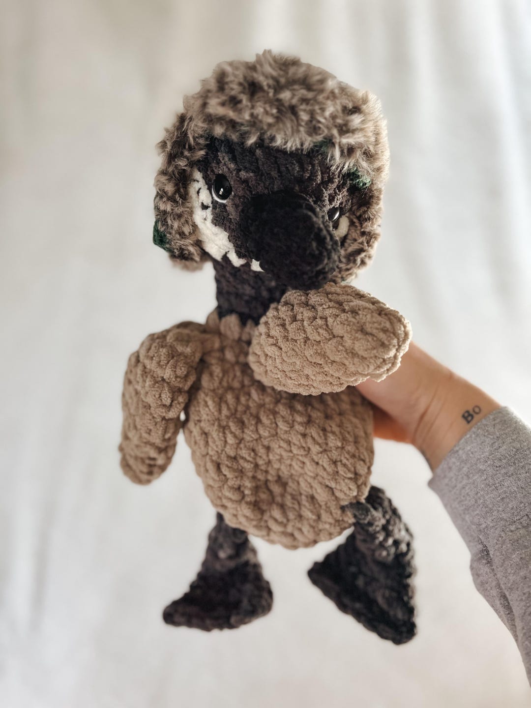 Canadian Goose Crochet Lovey - Etsy