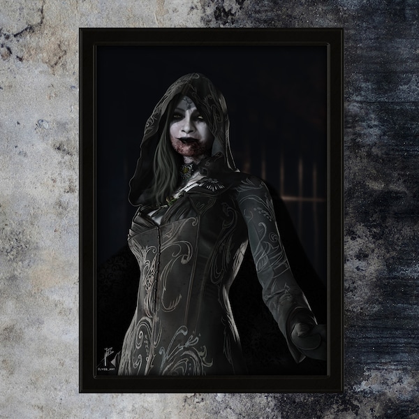 Resident Evil Bella Dimitrescu Etsy Uk