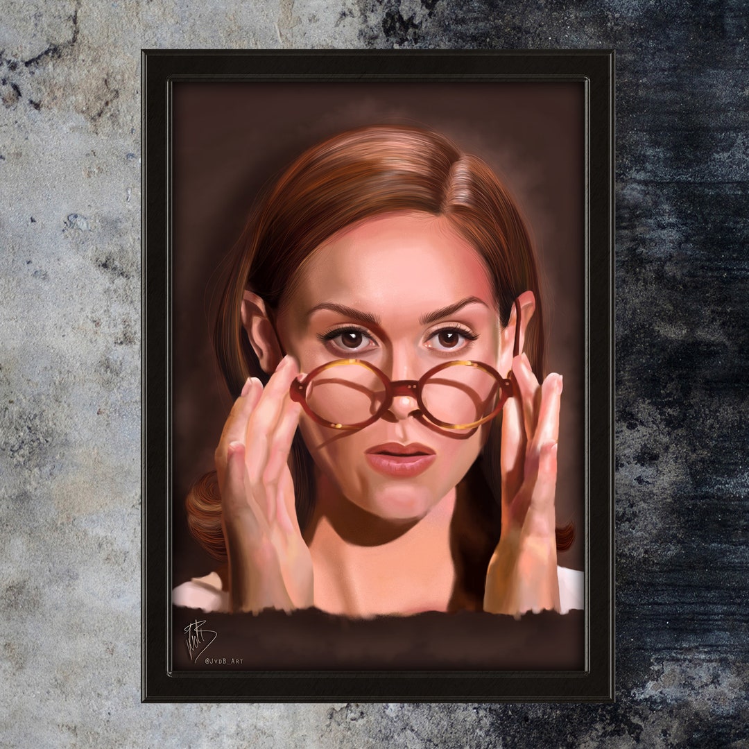 EMBETH DAVIDTZ DRAWING | A3 | Digital Art Print | Fanart | Portrait ...