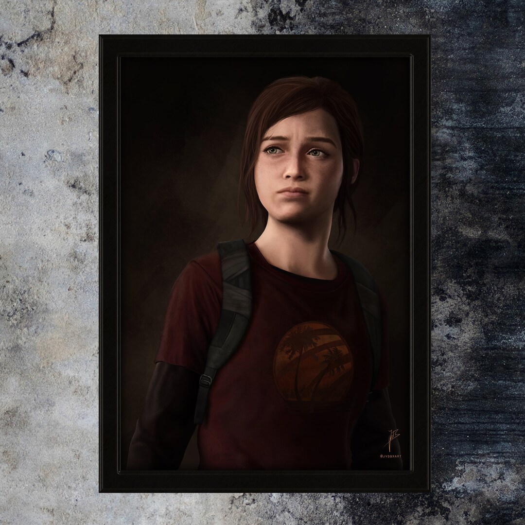 ELLIE WILLIAMS A4 13x18cm Drawing the Last of Us Part I Digital Art ...