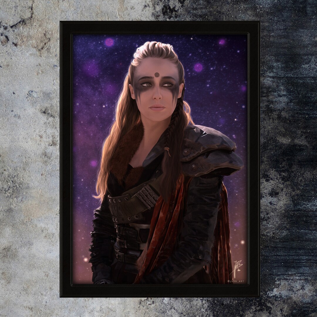 LEXA DRAWING A3 | Alycia Debnam-carey | Digital Art Print | Fanart ...